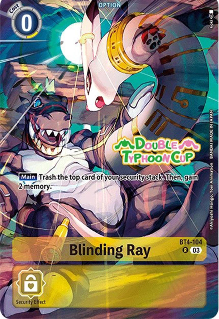 Blinding Ray [BT4-104] (Bonus Pack) [Starter Deck: Double Typhoon Adva