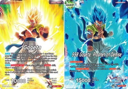 Gogeta // SSB Gogeta, Prophet of Demise (BT11-001) [Vermilion Bloodlin
