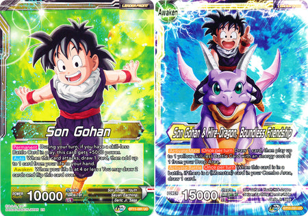 Son Gohan // Son Gohan & Hire-Dragon, Boundless Friendship (BT11-091)
