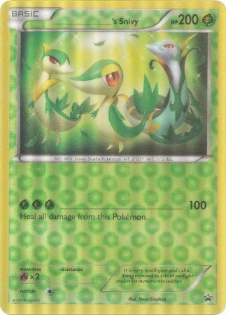 s Snivy (Jumbo Card) [Miscellaneous Cards]
