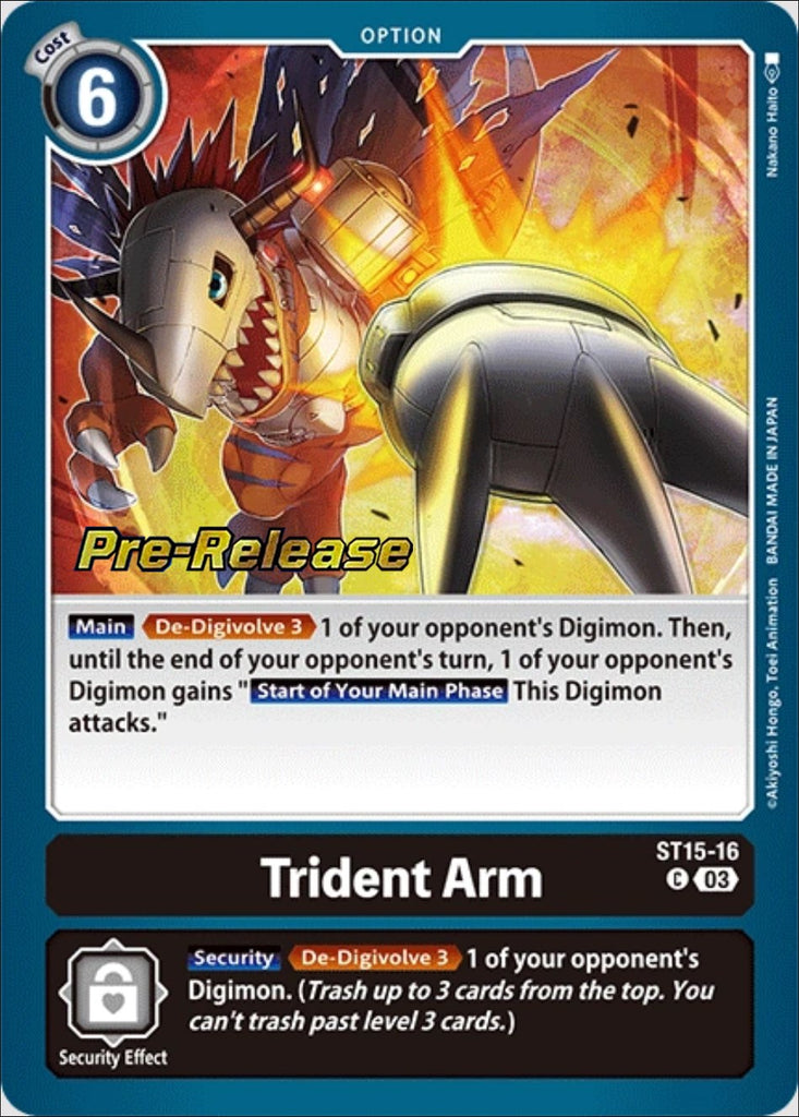 Trident Arm [ST15-16] [Starter Deck: Dragon of Courage Pre-Release Car