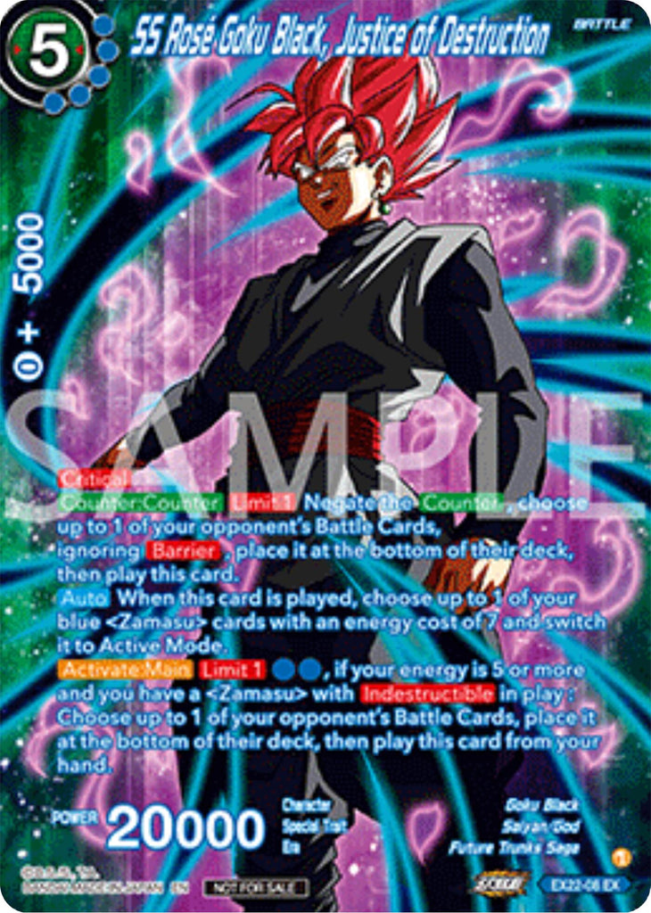 SS Rose Goku Black, Justice of Destruction (Premium Alt-Art Set 2025 V