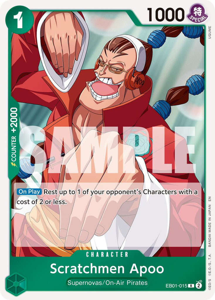 Scratchmen Apoo (EB01-015) (Reprint) [Premium Booster -The Best- Vol.