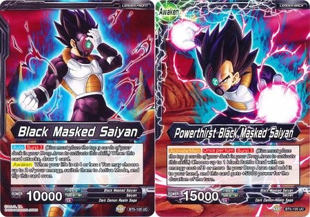 Black Masked Saiyan // Powerthirst Black Masked Saiyan (Giant Card) (B