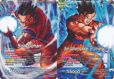 Son Gohan // Son Gohan, Leader of Universe 7 (TB1-025) [The Tournament