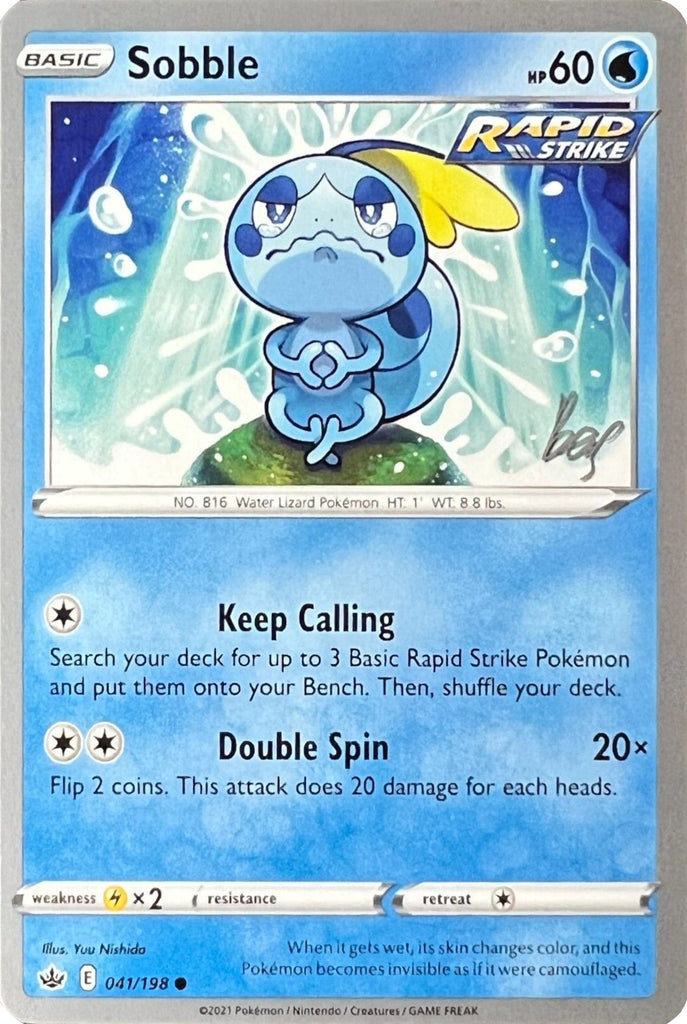 Sobble (041/198) (Cheryl Again - Sebastian Lashmet) [World Championshi